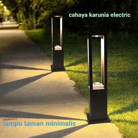 Jual Lampu Taman Minimalis Pilar Outdoor Led Cm Dan Cm Di Seller Cuanz Store Meruya