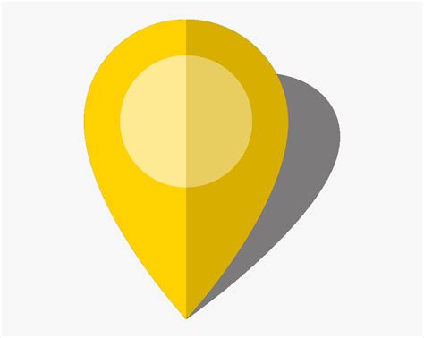 Marker Vector Yellow Free Library Google Map Yellow Pin Png Free Transparent Clipart