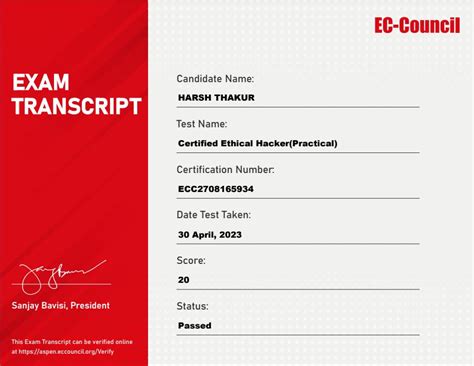 Harsh Thakur On Linkedin Certifiedethicalhacker Cybersecurity