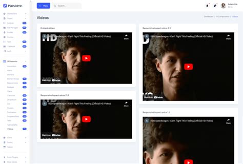 Free Vanilla Js Bootstrap Admin Dashboard Template Plainadmin
