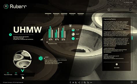 Ruberr Ui Website And Data Visualization On Behance
