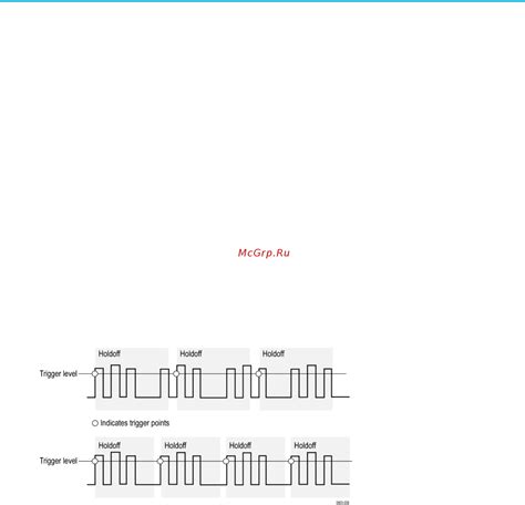 Tektronix Mso54 539628 Trigger Modes