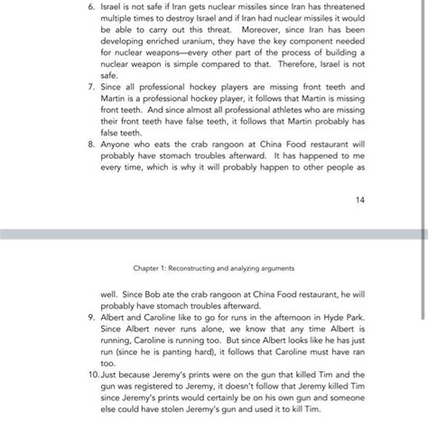 Write The Arguments Given In Exercise In Standard Chegg