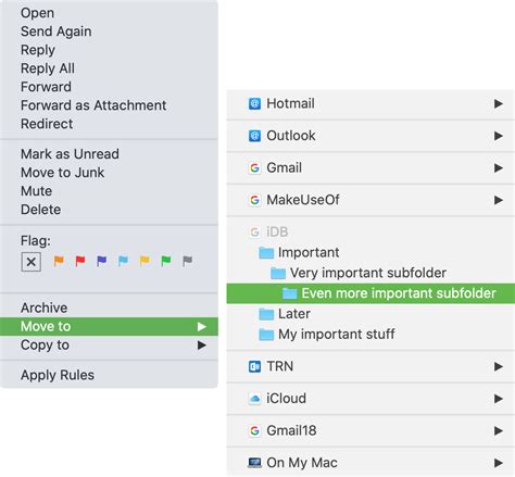How To Create Subfolders In Mail On Iphone Ipad And Mac