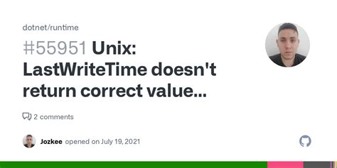 Unix Lastwritetime Doesnt Return Correct Value When Is Updated Too