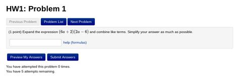 Solved Hw1 Problem 1 Previous Problem Problem List Next