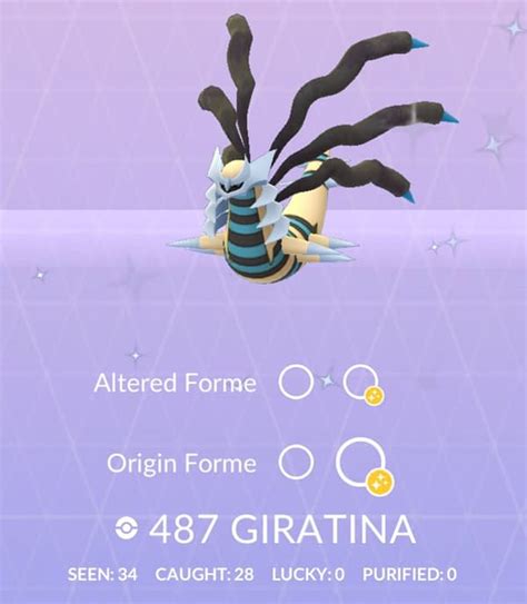 Shiny Giratina Origin Forme Is Live In Pokémon Go