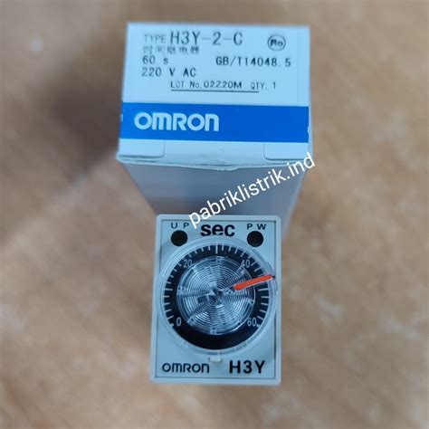 Jual Timer Relay H3y 2 C 220v Ac 60s 60 Detik H3y 2 Omron Original Shopee Indonesia