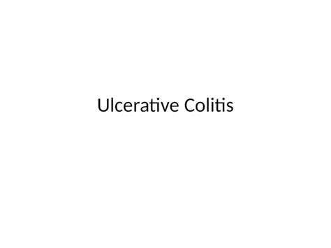 Pptx Ulcerative Colitis Pptx Dokumen Tips