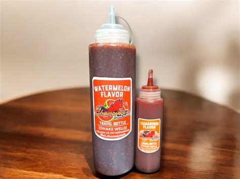 Spicy And Sweet Liquid Chamoy Fruit Drinks Chamoy Tajin Chamoy Etsy