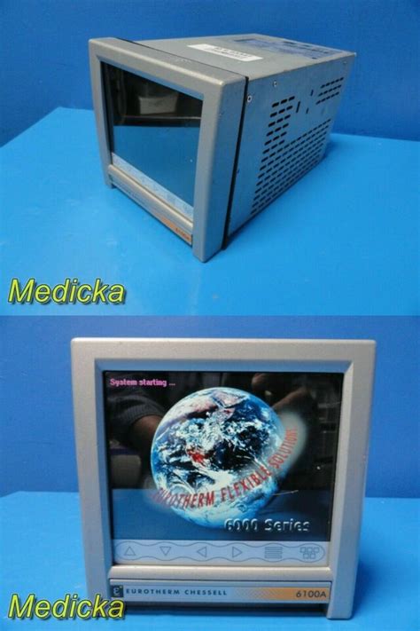 Used Eurotherm Chessell 6100a Touchscreen Graphic Recorder Data Logger For Sale Dotmed Listing