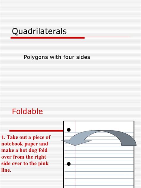 Quadrilaterals Foldables Download Free Pdf Rectangle Classical