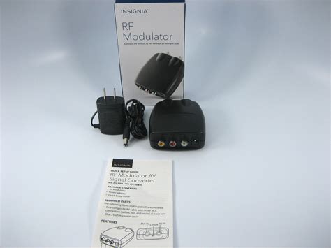 Insignia Ns Hz308 Rf Modulator Black Max Marine Electronics