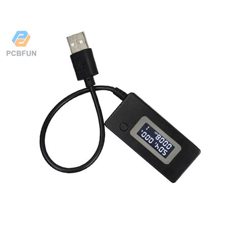 Pcbfun Dc4 30v Lcd Usb Current And Voltage Charging Tester With Usb