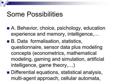 Cellular Automata Models Of Social Processes Ppt Free Download