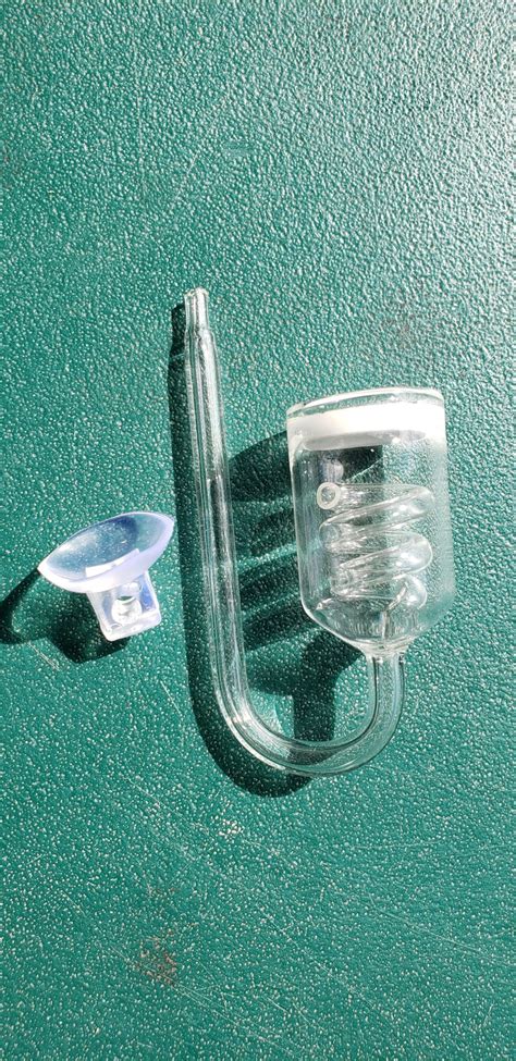 Glass Co2 Ceramic Diffuser Large Canadian Aquatics