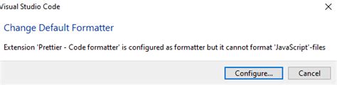 Cannot Use Prettier Formatting Maybe VS Code Update Broke It Issue Prettier