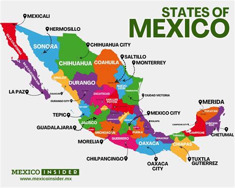 Pachuca Mexico Map States Hidalgo Map Mapa Geografico De Mexico