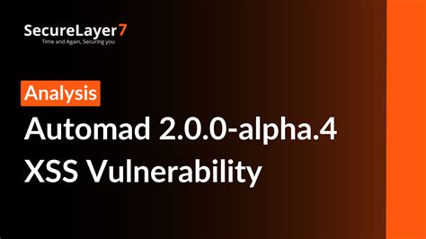 Automad 200 Alpha4 Authenticated Xss Vulnerability Explained