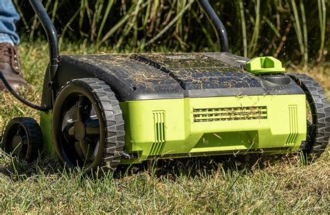 Earthwise 12 Amp 12 Inch Electric Corded Lawn Dethatcher