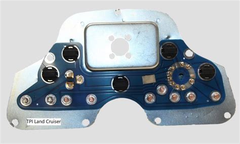 83134 3 Speedometer Circuit Board W Gauges Bj Fj 40 Series 1979 Up Earlier Models Also