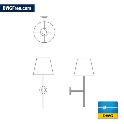 Wall Light Elevation Cad Block At Mary Hammon Blog