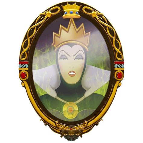 Disney Villains Reveal Snow White Mirror Animatronic Multicoloured