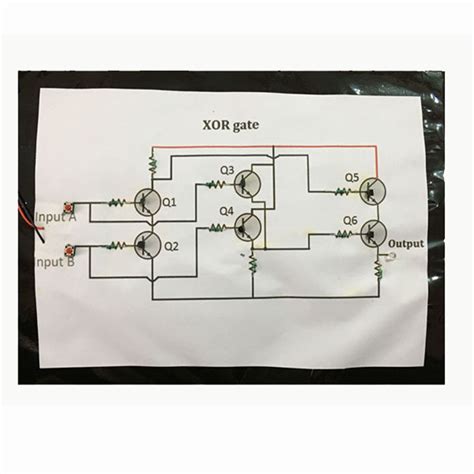 Xor Logic Gate Using Transistors Project Hub