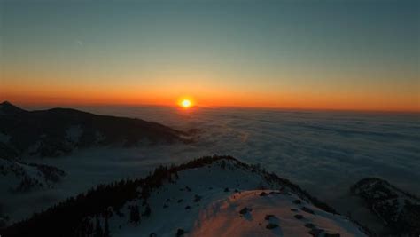 გომისმთა გურია მზის ჩასვლა Stockfootage