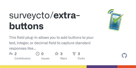 Github Surveyctoextra Buttons This Field Plug In Allows You To Add Buttons To Your Text