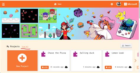 there is a horizontal line under “my projects” in high contrast on mode · issue 3144