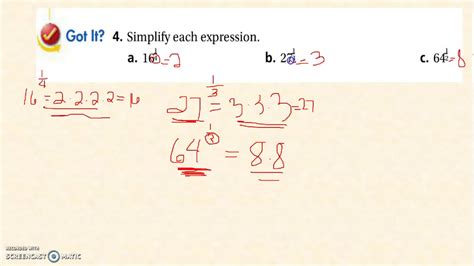 Use Rational Exponents To Simplify