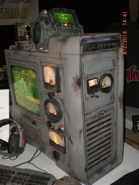 Pin By Vaquero 619 On Modding Pc Custom Computer Case Custom Computer Fallout Pc