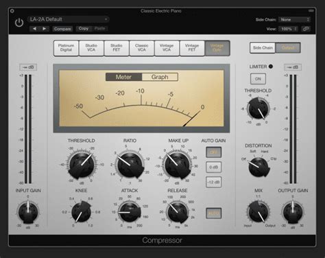 Logic Pro Plugins Compressor Circuit Types Demystified