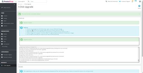 16117 To 17x Problem With 1 Click Upgrade Module Upgrading Prestashop From A Previous