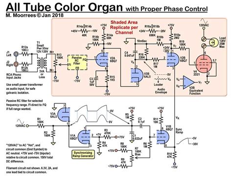 Creating A Colorful Light Display Led Color Organ Schematic