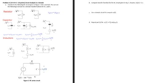 solved problem [5 5 5 5 20 points] circuit analysis in