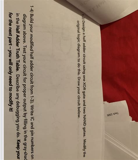 Answered To As Well As The Logic Diagram Cary Xoy A Ob A Bab