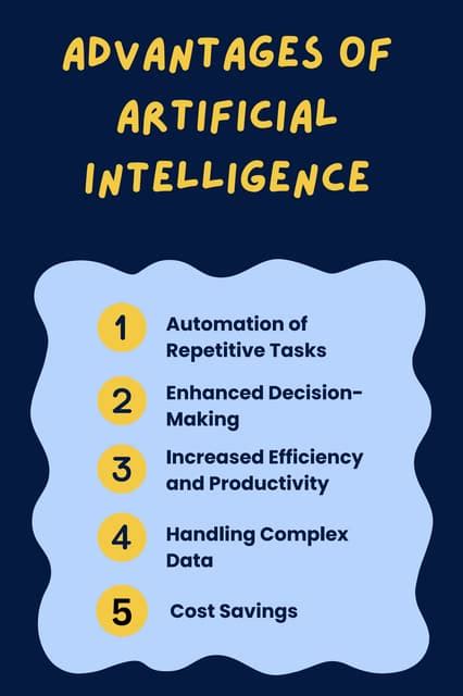 Advantages Of Artificial Intelligencepdf