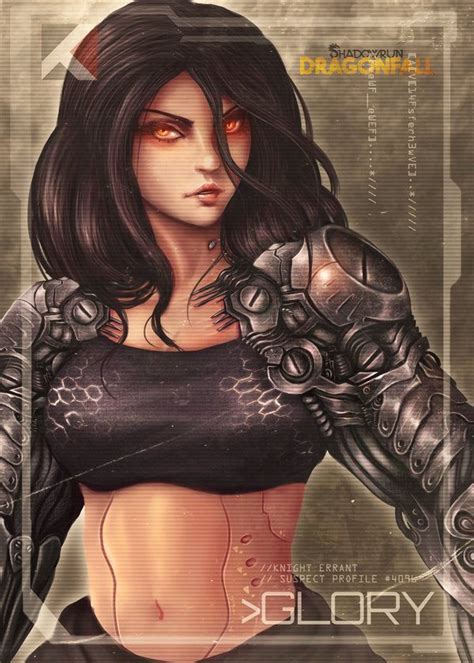 Glory Shadowrun Dragonfall Shadowrun Cyberpunk Character
