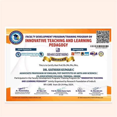 Dr Sathish Kumar C Posted On Linkedin