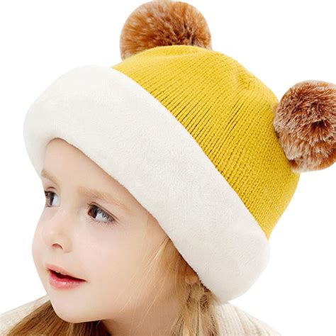 Gorros De Invierno Para Niños Y Niñas Gorros Cálid Grandado