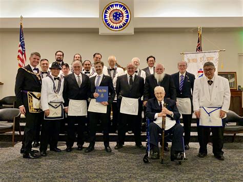 Celebrating The Raising Of Brother Scotty Watkins Lodge Le Progres De