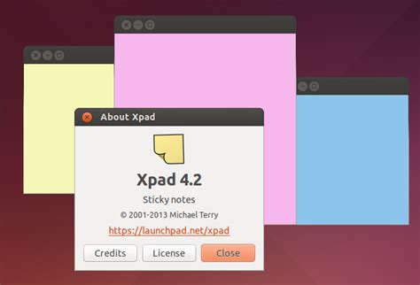 Xpad A Simple Sticky Note App For Ubuntu