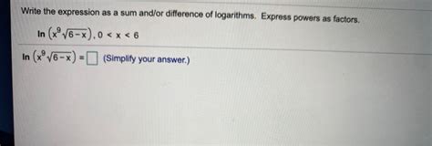 solved write the expression as a sum and or difference of