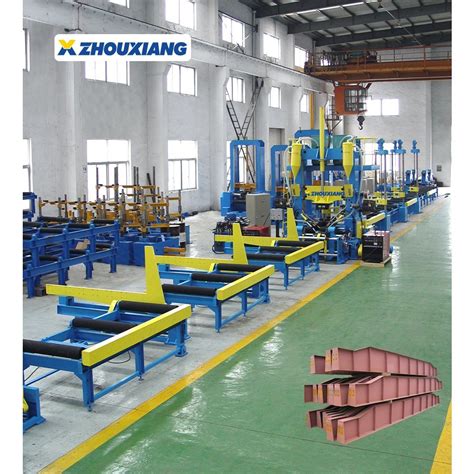 Steel Profile Structure H Beam Assembly Welding Straightening Machine Automatic Welding