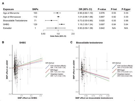 Figure Effect Estimates Among Women A Inverse Variance Weighted Download Scientific Diagram