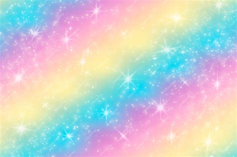 그라데이션 무지개 반짝이 배경 무료 벡터