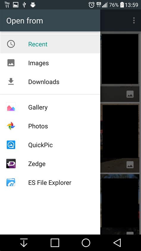 Android Open Gallery Via Intent Actionpick Vs Actiongetcontent