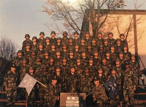 Military Basic Training Photos 1 46 Inf 2nd Platoon Fort Knox